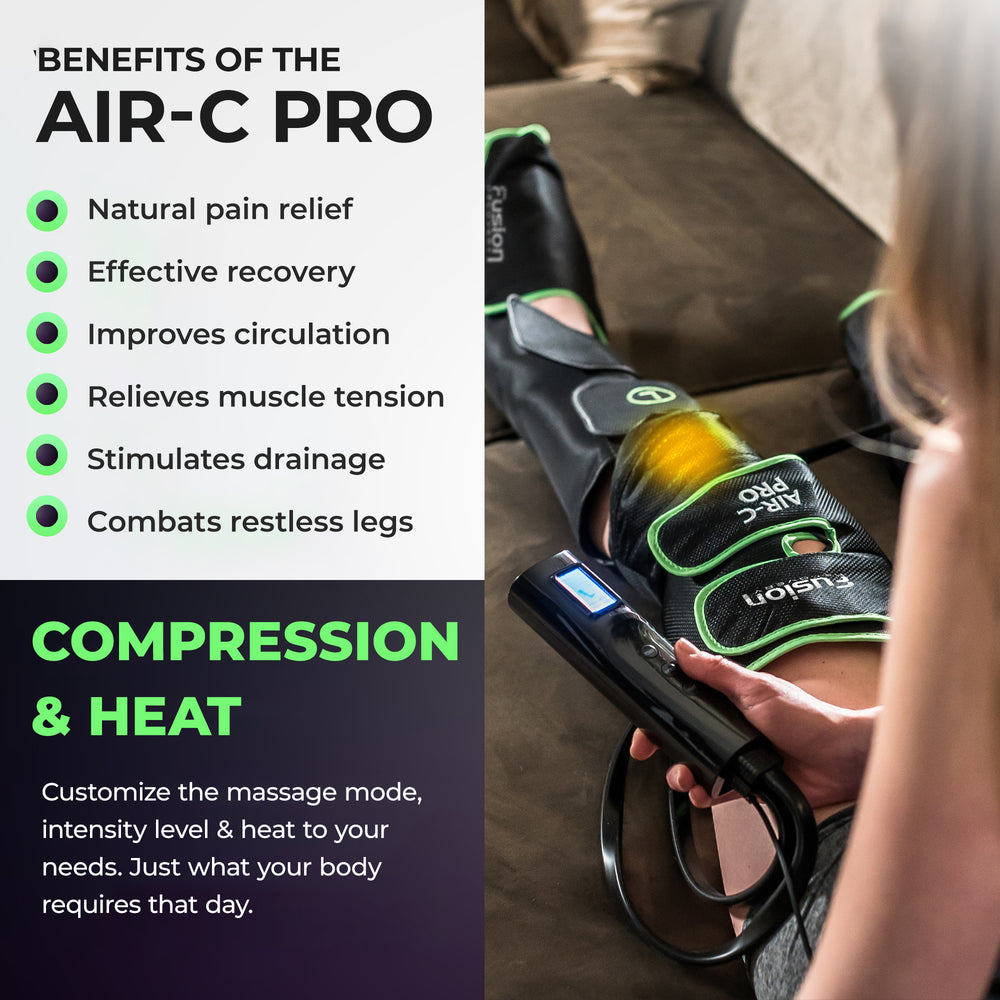 Leg massager device - Fusion Air-C Pro Recovery Boots